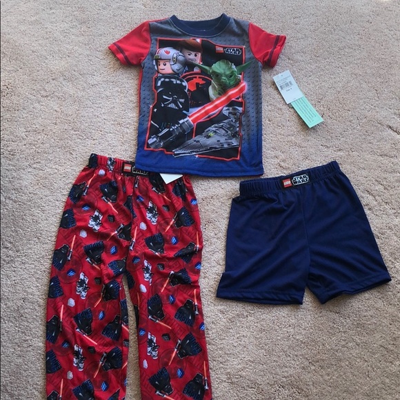 Lego | Pajamas | Lego Star Wars 3 Piece Pajama Set | Poshmark